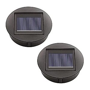 Replacement Solar Light Parts,Waterproof Solar Lanterns Replacement Accessories for Lanterns Outdoor (8CM/3.14 INCH 2PCS)