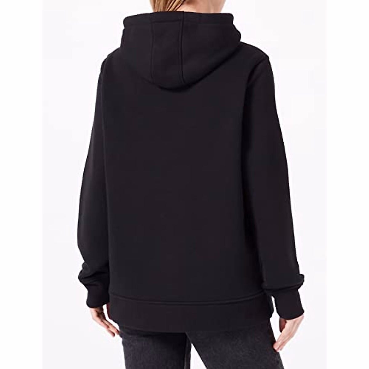 Carhartt Women's Clarksburg Pullover Sweatshirt (Regular and Plus Sizes), black, Medium