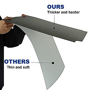 Shelf Liners for Wire Shelf Liner Shelving 14" X 36",Black Plastic Pantry Wire Rack Metal Shelf Liner for Wire Shelves Shelving Accessories Frosted Translucent