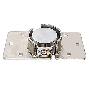 2pcs Garage Shed Door Lock Shackle Padlock Van Garage Door Cargo Trailer Security Hasp Padlock w/Keys