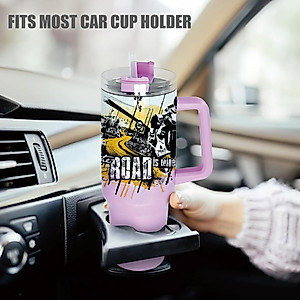 Icesip 40 oz Sublimation Tumbler 40 Pack with Handle Lid and Straw Gradient Glitter Stainless Steel Double Wall Vacuum Insulated Bulk Sublimation Blank Mixed Colors