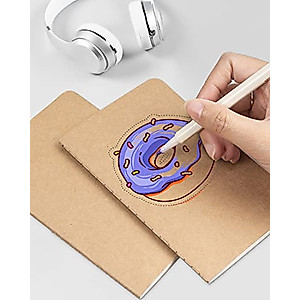 WeLiu Pocket Notebook Mini 8 Pack Notebooks 3.5 x 5.5 Inches Lined Small Journal Memo Notepad