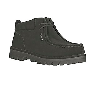 Lugz Men's Fringe Boot, Black Durabrush, 12 D US