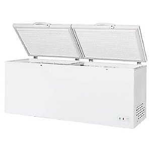 Maxx Cold MXSH23.6SHC Extra Large Chest Freezer 23.6 Cu ft. Storage (669L) with Split Top 78.75 Inch Wide Commercial Deep Freezer with Locking Lids NSF Garage Ready