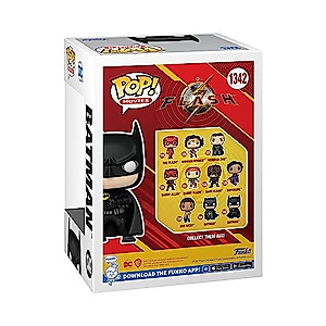 Funko POP! Movies: DC - The Flash - Batman - (Keaton) - DC Comics - Collectable Vinyl Figure - Gift Idea - Official Merchandise - for Kids & Adults - Comic Books Fans - Model Figure for Collectors