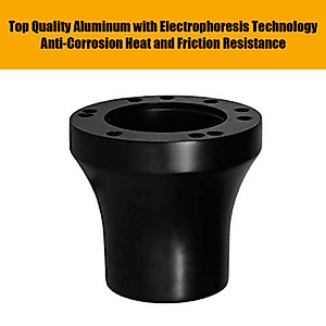 Yamaha Golf Cart Steering Wheel Adapter Golf Cart Steering Wheel Adapter for Yamaha Golf Cart (Black)