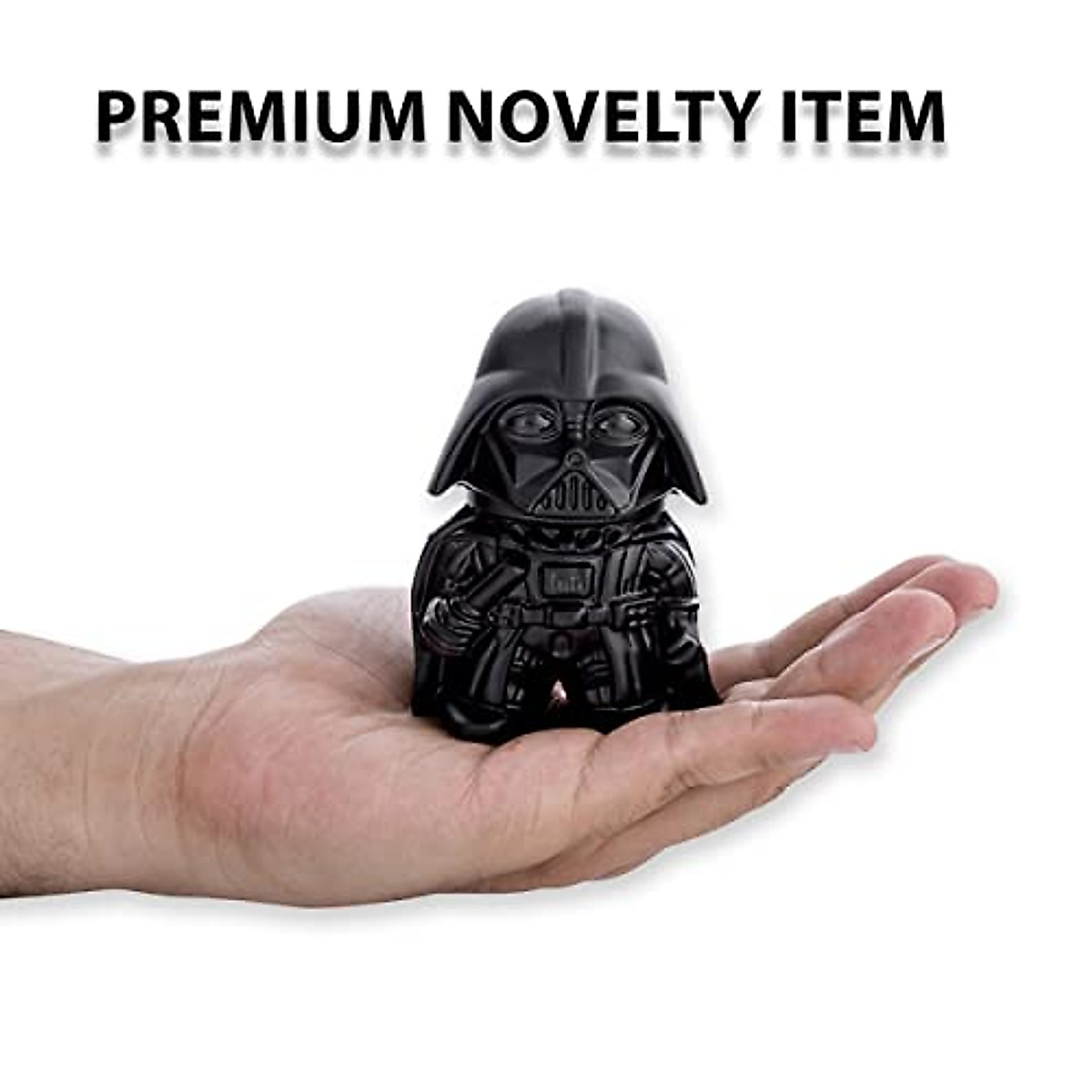 Star Wars Grinder, Darth Vader Spice Grinder, Perfect Size 2" 3-Pieces With Gift Box