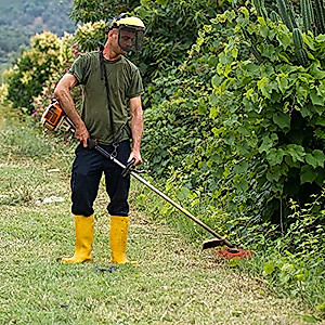 String Trimmer Head Blades Replace Plastic Cutter Blades Replacement Weed Wacker Head Blades Lawn Mower Weed Eater Blades Accessories for Cordless Grass Trimmer(Red,36)