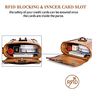 Montana West Mini Crossbody Bag for Women Genuine Leather Vintage Shoulder Bag Cell Phone Purse MWG01-9062TN