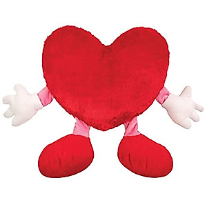 Scentco Sweetheart (Heart) - 10" Patented Gourmet Strawberry Scented Stuffed Plush - Valentines, Gifts for Kids, Gift Guide