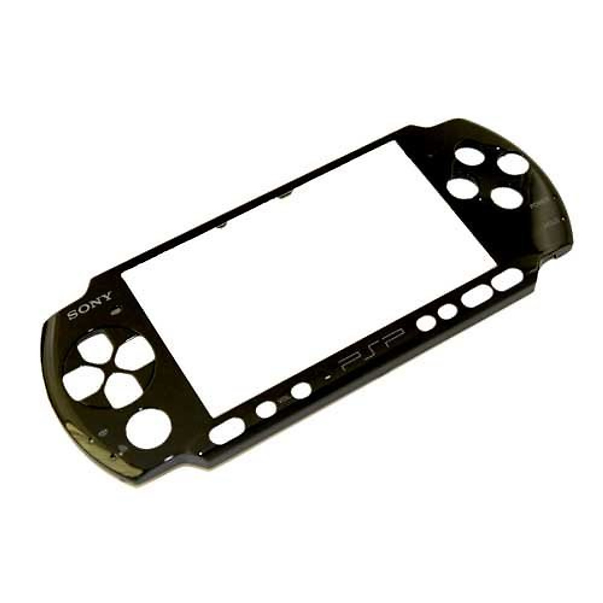 TOTALCONSOLE OEM Component faceplate for PSP 3000/3001 / 3002 Faceplate - Piano Black (TC-95250)
