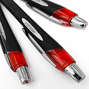 Uni-Ball - Jetstream SXN-210-1.0mm Retractable Rollerball Pen - Red - Pack of 3