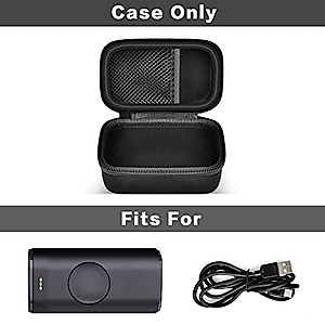 Case Compatible with iWALK Portable for Apple Watch Charger and Phone Charger, Charging Battery Pack Holder Storage for Apple Watch Power Bank 9000mAh Portable Charger, Mesh Pocket for Cable- Bag Only