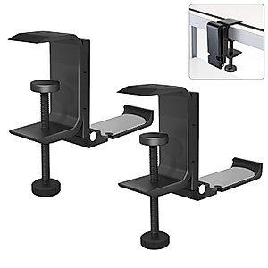 Sentoda Bag Hanger for Table Desk,Set of 2 Foldable Aluminum Purse Handbag Hook Hanger Holder for Women and Girls