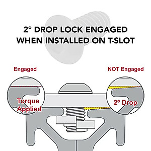 8020, 3061, 1/4-20 x 0.5 Inch Button Head Socket Cap Screw (BHSCS) (100 Pack) 80/20 Quarter Twenty Steel Bolt Hardware Screws Set Tool Box HW Accessories