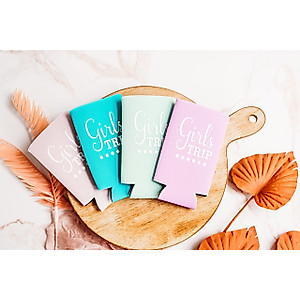 Girls Weekend Trip Gift for Women Bachelorette Party Favor Fun Cruise Essential Idea - Set of 4 (Slim)