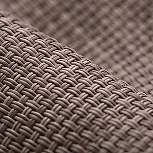 Veehoo Cooling Elevated Dog Bed Replacement Cover, Washable & Breathable Pet Cot Bed Mat, Large, Beige Coffee