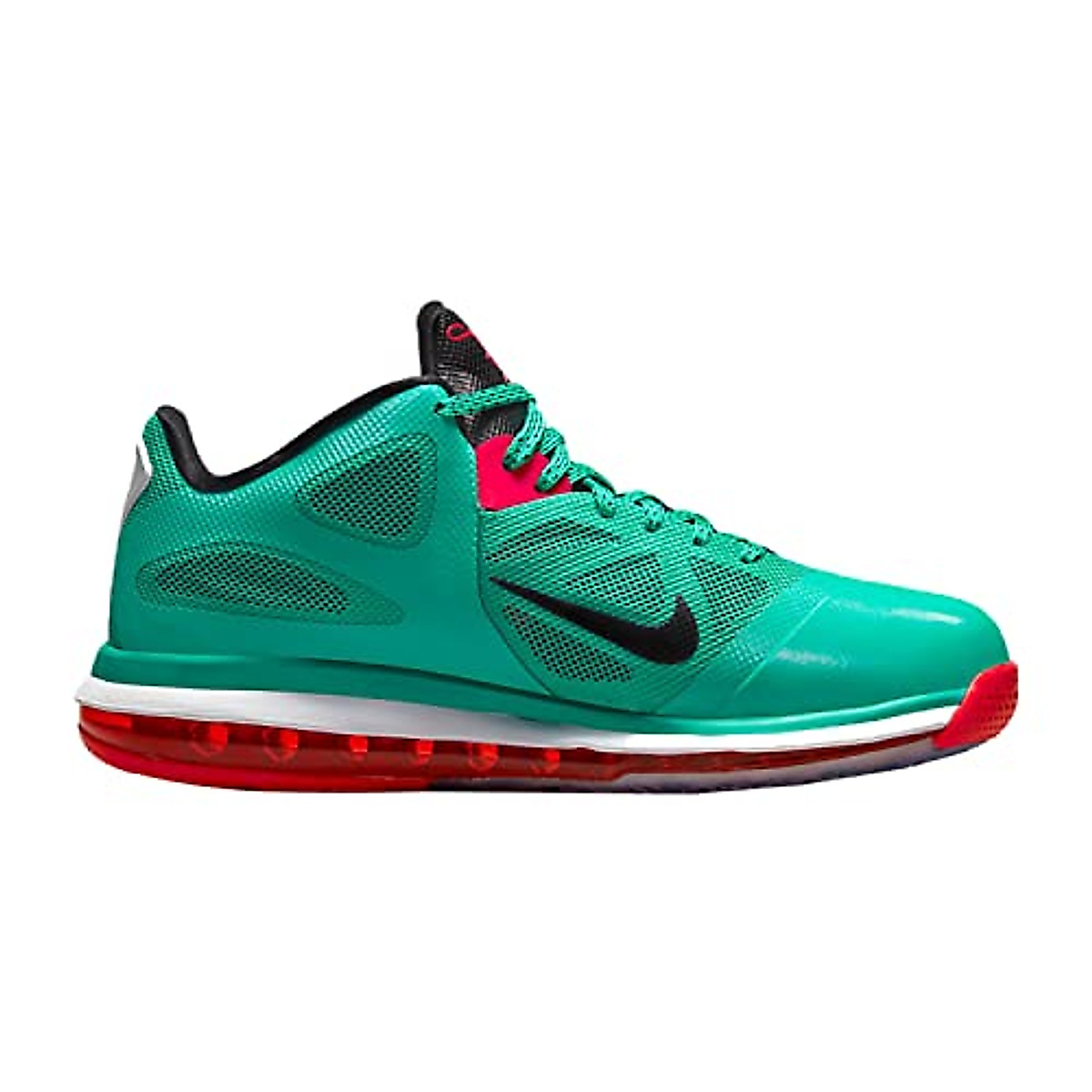 Nike Lebron 9 Low Men's Shoes (New Green/Black-Action Red, us_Footwear_Size_System, Adult, Men, Numeric, Medium, Numeric_10_Point_5)
