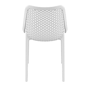 Air Outdoor Dining Chair White