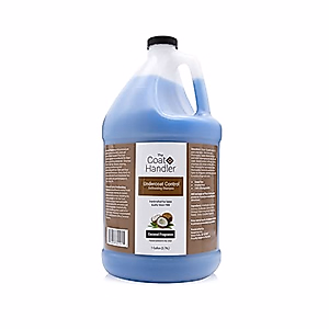 The Coat Handler Undercoat Control deShedding Dog Shampoo, 1 Gallon - Combats and Reduces Shedding, Undercoat Removal, Omega 3 & 6 Rich, Vitamin E Strengthens The Hair Follicle, Natural Ingredients