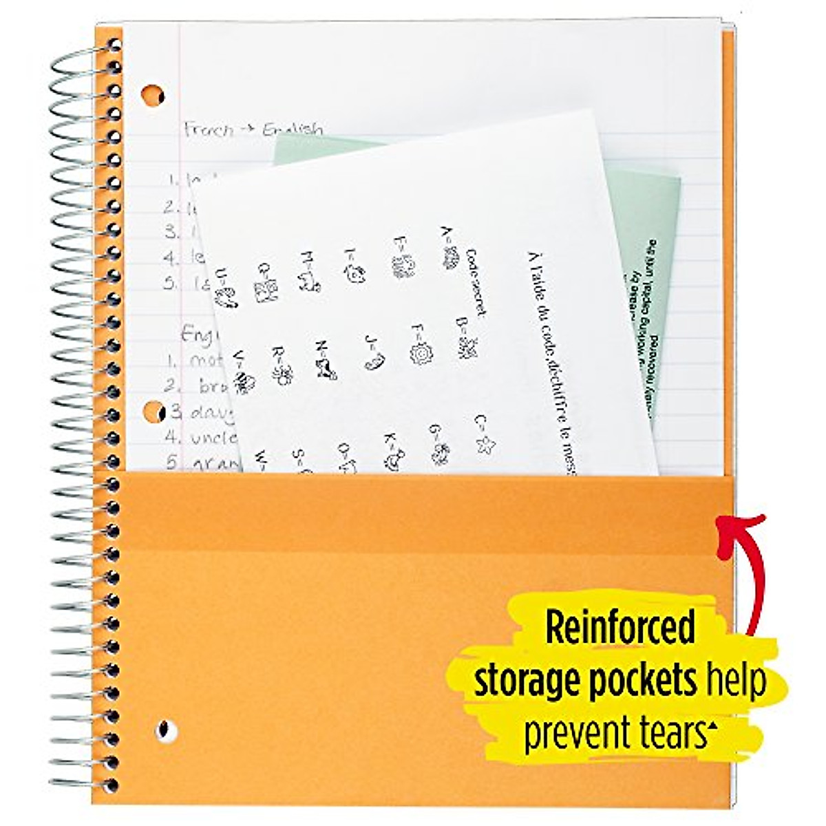 Five Star Spiral Notebooks, 1 Subject, Wide Ruled Paper, 100 Sheets, 10-1/2" x 8", Red, Black, Blue, 3 Pack (73059)