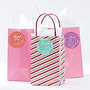 600PCS Thank You for Supporting My Small Business Stickers Labels for Handmade Shopping Small Shop Business Stickers 2 Inch 7 Designs