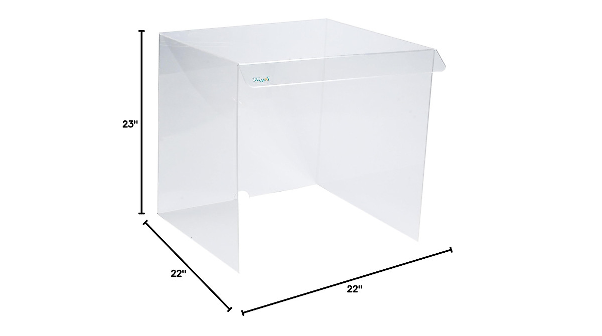 TrippNT Extra Large Draft Shield for Lab Precision & Protection
