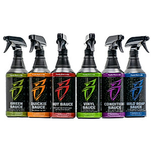 Boat Bling VS-0032 Vinyl Sauce Premium Vinyl and Leather Cleaner, 32 Oz., for Boats, RVs, Powersport Vehicles and More