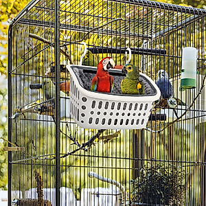 tangtty Ferret Rat Hammock 2 PCS Ferret Cage Accessories Washable Rat Hammock on Ferret Cage Soft Hiding Playing Sleeping Guinea Pig Hammock for Ferrets, Rat, Sugar Glider, Squirrel, Guinea Pig.