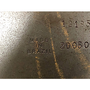 22" Cooking Disc Blade Discada with 1-1/2" Sides, Discada/Paella Pan, Made in Brazil