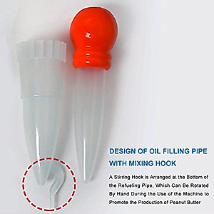 DBSUN Home Peanut Butter Machine Make Small Cooking Large Volume Grain Grinder Peanuts Cashews Almonds Hazelnuts Cereal Mill