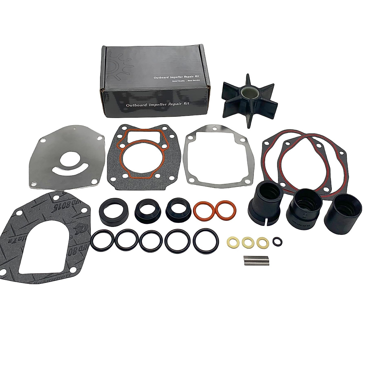 YiheoZux 8M0100526 Water Pump impeller Kit for MerCruiser Alpha One Gen 2 Stern Drives and Mercury Mariner 2/4 Strokes Outboard Motor 43026Q06 43026T11 18-2626 18-3214