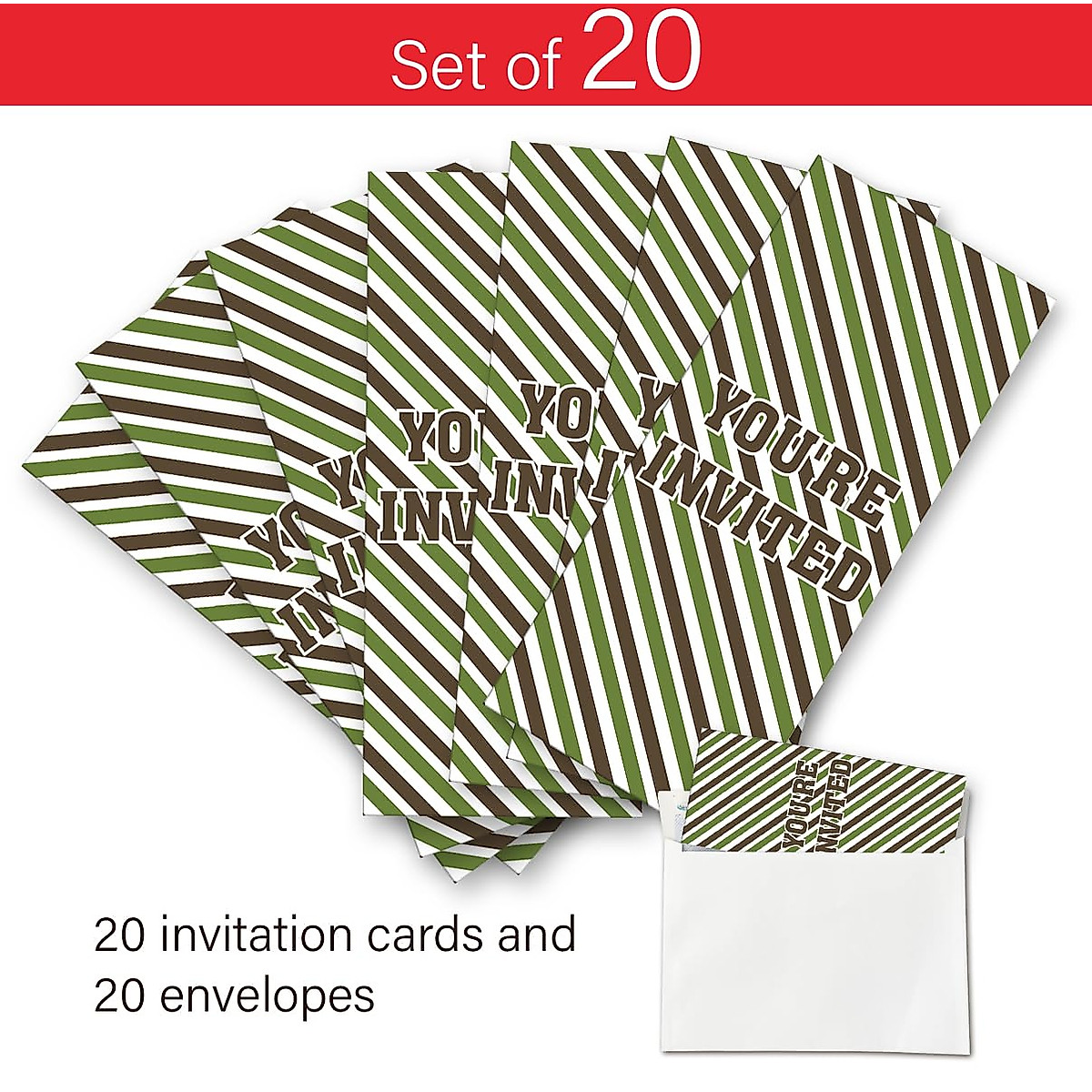 LyoGao 20 Pack Safari Birthday Party Ticket Invitations With Envelopes Calling All Party Animals Zoo Safari Theme Ticket Invitations Fill in Invites Card