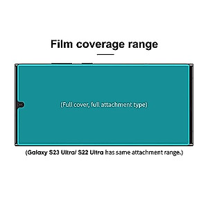 GOBUKEE Compatible for Samsung Galaxy S21 Ultra Premium Flexible PMMA Screen Protector Film, Installation Guide Tool Included, Full Edge Coverage - 2 Pack