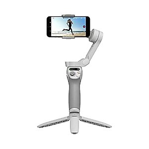 DJI Osmo Mobile SE Intelligent Gimbal, 3-Axis Phone Gimbal, Portable and Foldable, Android and iPhone Gimbal with ShotGuides, Smartphone Gimbal with ActiveTrack 6.0, Vlogging Stabilizer