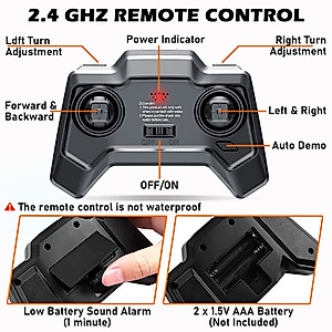 HScopter Remote Control Dinosaur, 2.4G Water Toys RC Boat with Light Module Batteries Boat for Swimming Pool Lake Bathroom Bath Birthday Party Kids Boys Girls