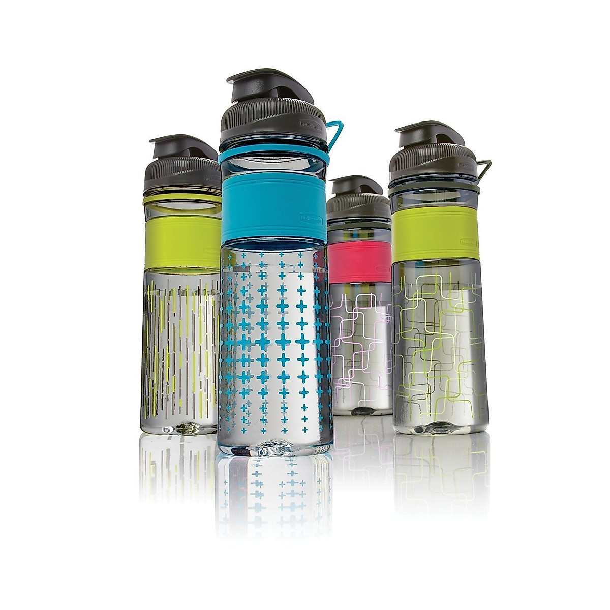 Rubbermaid Design Series Chug Bottle, 20 Ounce, Assorted Colors