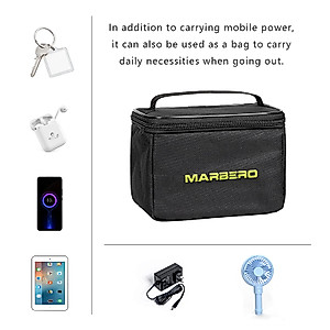 Carrying Case for M82 M82MAX Portable Power Station Carrying Bag Water Resistant Easy to Carry Exclusive for MARBERO