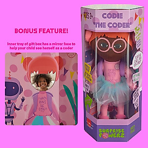 Surprise Powerz Learning Plush Doll Bundle for Girls - 16" Maria The Mathemagician, Vera The Vet, Codie The Coder, and Astro The Astronaut