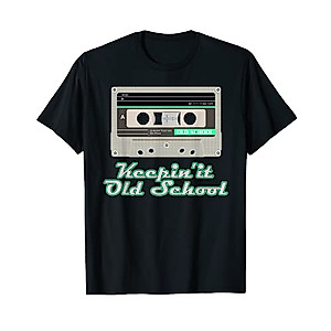 Funny Old School 80's 90's Hip Hop Stocking Stuffer Mixtape T-Shirt