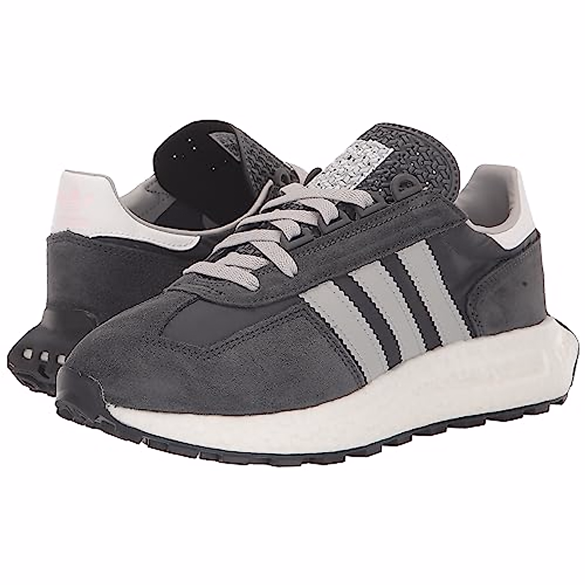 adidas Originals Women's Retropy E5 Sneaker, Carbon/Grey/Grey, 7