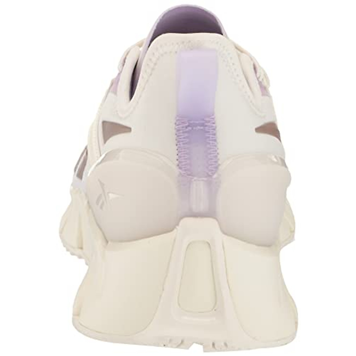 Reebok Women's Zig Kinetica 3.0 Sneaker, Chalk/Taupe/Purple Oasis, 6.5
