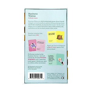 Cards Against Humanity Presents Business Walrus: A Party Game by ClickHole • Pitch Crazy Startup Ideas