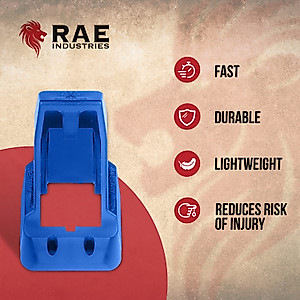 RAEIND Universal Speedloader for 9mm Double Stack Handguns Magazine Speed Loader (Blue)