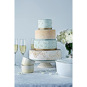 Le Creuset White Stoneware Cake Stand