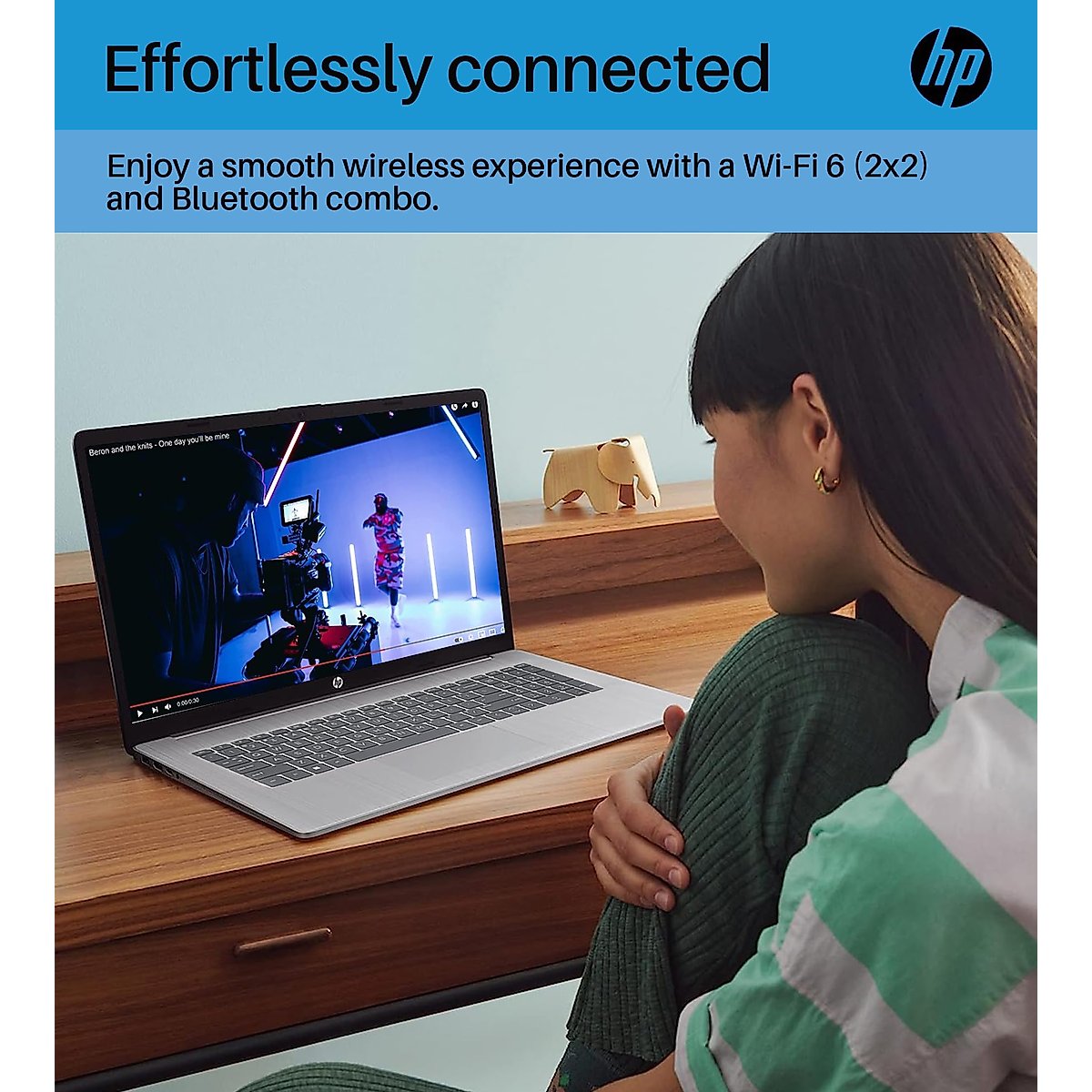 HP 17.3 Inch FHD Laptop for Business and Office, Intel Core i5 1335U Processor (10-Core, Up to 4.6GHz), 32GB RAM, 1TB SSD, Intel Iris Xe Graphics, Wi-Fi 6, Backlit Keyboard, Windows 11 Home