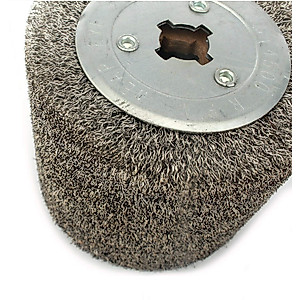 SIGNI Stainless Steel Wire Drawing Wheel for Wood and Metal Surface polishing Grinding Rust Removal