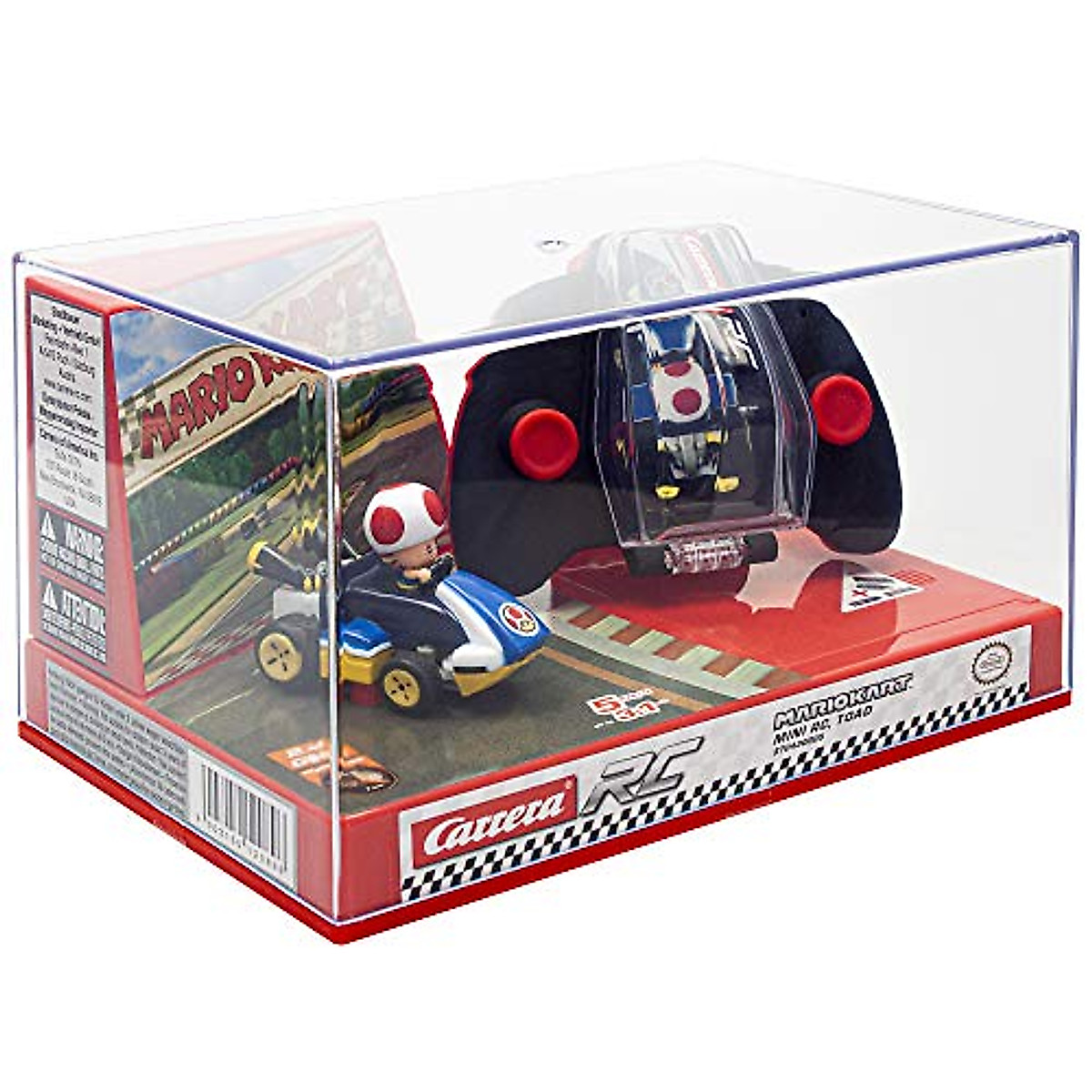 Carrera RC Nintendo Mario Kart 2.4 GHz Mini Collectible Radio Remote Control Toy Car Vehicle - Toad