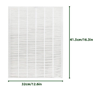 116130 HEPA Replacement Filter H Compatible with Winix 5500-2 Air Purifier and Models AM80, HEPA Filter Only 3 Pack