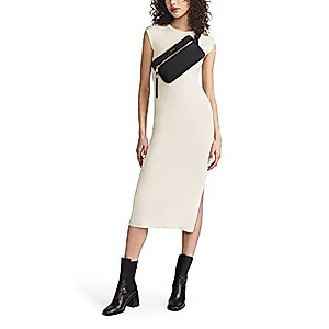 TUMI Voyageur Manele Hip Bag - Men's & Women's Waist Pack - Use as Sling Bag or Fanny Pack - Black & Gold Hardware